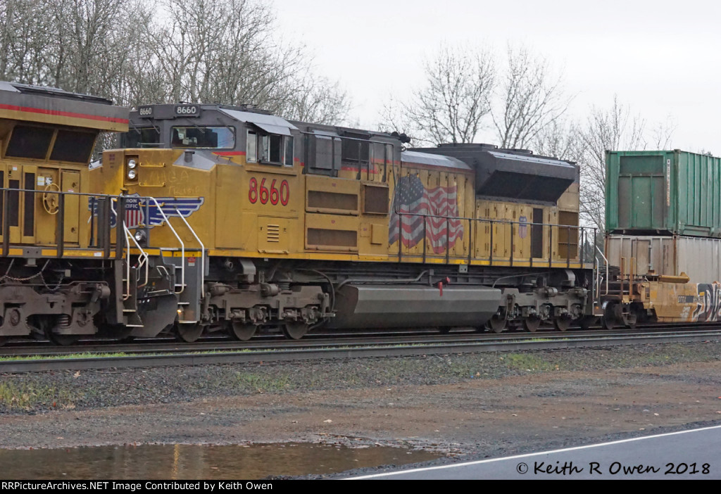 DPU on a Southbound Carbage Train